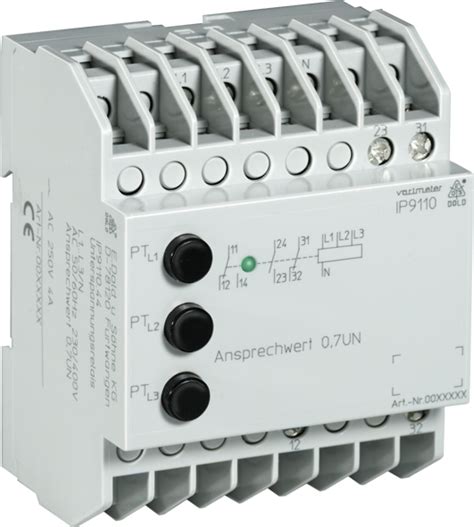 Dold Undervoltage реле For Medical Rooms Ip 9110107 Dold — купить на официальном сайте в