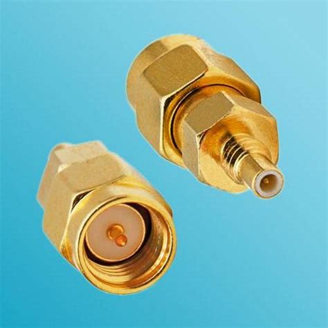 Sma Male To Ssmc Male Rf Adapter