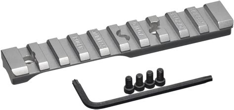 Picatinny Scope Mount For Ruger Mkiv Allows Rear Sight Use