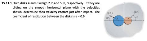 Solved Two Disks A And B Weigh Lb And Lb Chegg