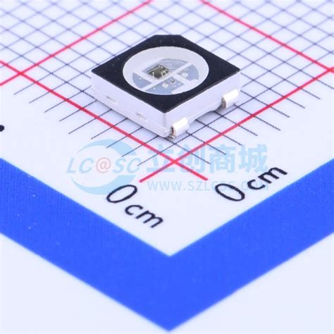 Ws2812b B W中文资料 最新报价 数据手册下载 Worldsemi Rgb Led 内置ic 立创商城