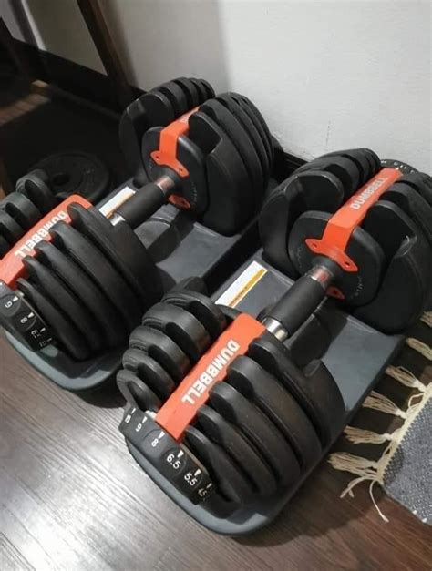 Selectorized Dumbbell Set Sports Equipment Exercise And Fitness Cardio