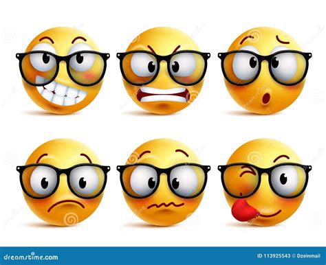 Nerd Eyeglasses Stock Illustrations 5597 Nerd Eyeglasses Stock