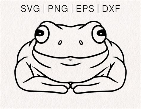 Cottagecore Frog Svg Frog Mandala Svg Reptile Svg Milf Frog Frog