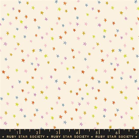 Ruby Star Fabric Etsy