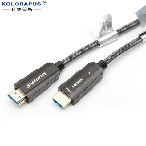 4k Fiber Optical Hdmi 20 Armored Cable China Cable And Optical Fiber