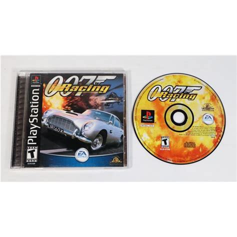 Playstation Ps1 Game 007 Racing Cib Good Shape