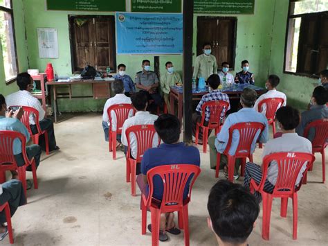 ငရုတ်ကောင်းမြို့၌ ကိုဗစ် ၁၉ကာလ စီးပွားရေးထိခိုက်မှု သက်သာရေး စီမံချက်အရ
