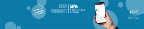Anuidade 2023 Empresa 1º desconto até 10 07 CREF3 SC Conselho