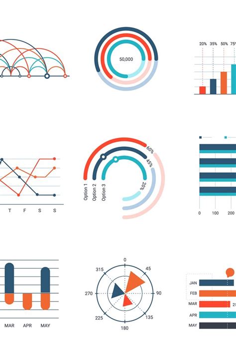 Infographics Charts Business Diagrams Graphs And Flowchart