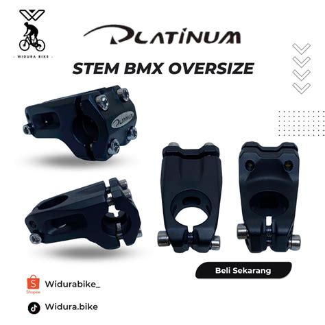 Jual Stem Bmx Platinum Oversize Stem Bmx Oversize Stem Bmxmanukan