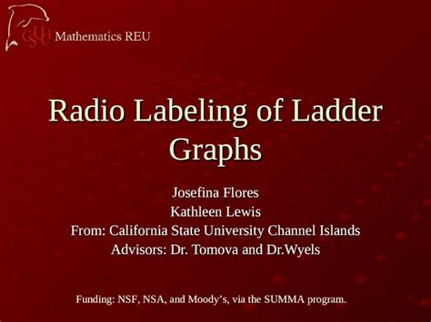 ppt radio labeling of ladder graphs dokumen tips