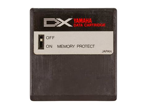 Yamaha Dx Data Cartridge Ram Card For Dx Series Reverb
