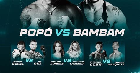 Popó X Bambam Onde Assistir Ao Evento Gzh