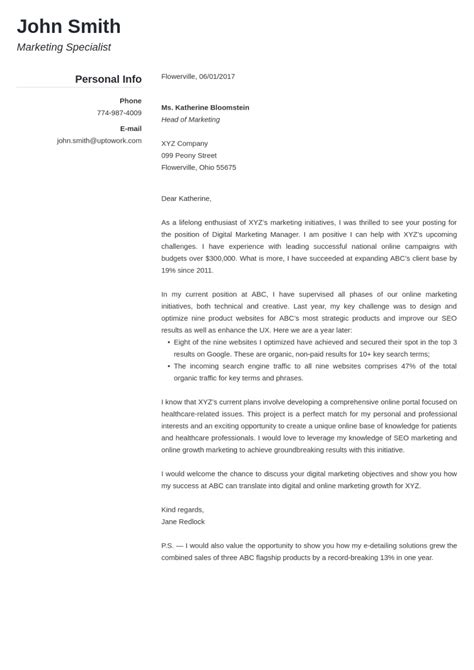20 Cover Letter Templates For Any Job Build A Professional Cover
