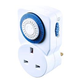 Timer Plug Hour Mechanical For Indoor Power Applications L S