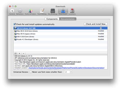 Iphone Error Installing Ios 6 Sdk Documentation Stack Overflow