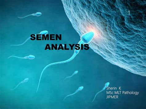 Semen Analysis Pptpptx