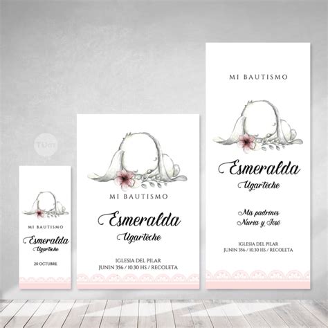 Estampita Imprimible Conejito Flor Rosa Tukit