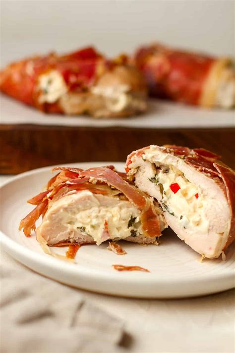 Parma Ham Wrapped Chicken {stuffed With Goat Cheese} Suebee Homemaker