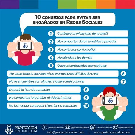 10 Consejos Para Evitar Ser Engañados En Redes Sociales Como Facebook