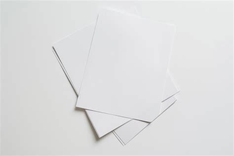 A4 Paper Stack Mockup Free Vectors And Psds To Download