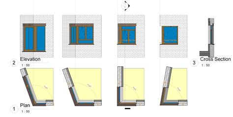 Custom Revit Families Corner Window Okno Narożnikowe
