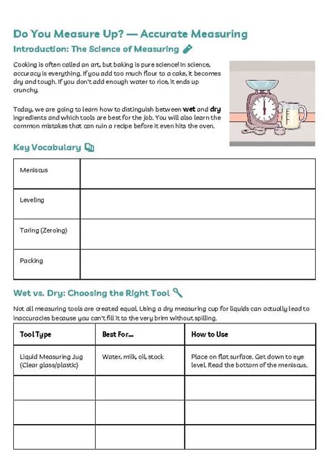 Do You Measure Up Accurate Measuring Checking For Understanding