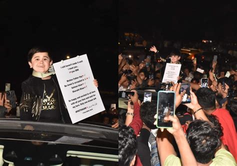 Abdu Rozik Pictures From Shah Rukh Khan House Mannat शाहरुख खान के घर