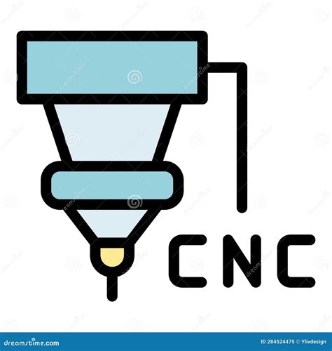 Iron Cnc Machine Icon Vector Flat Stock Illustration Illustration Of Modern Work 284524475