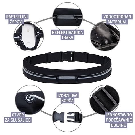 Belt Pack Torbica Za Oko Struka Vivozebrahr