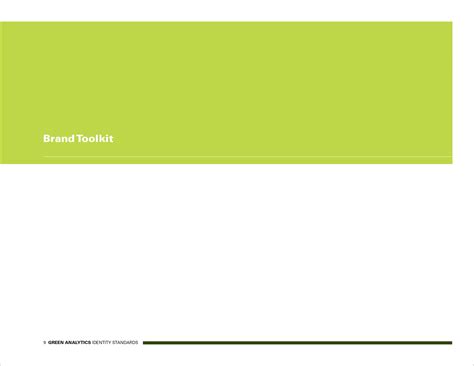 Cut Once Branding And Design Co — Green Analytics Brand Identity