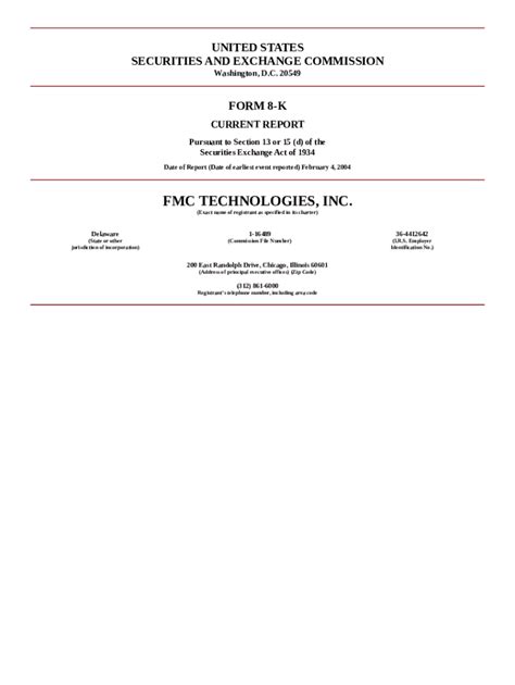 1 Slides For Fmc Technologies Inc Doc Template Pdffiller