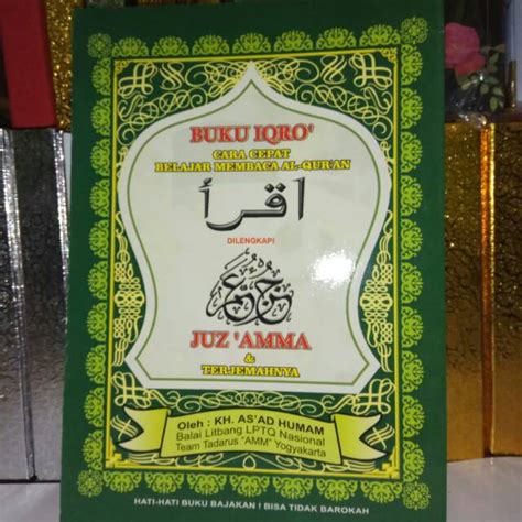 Buku IQRO Juz AMMA Lengkap Terjemahnya Lazada Indonesia
