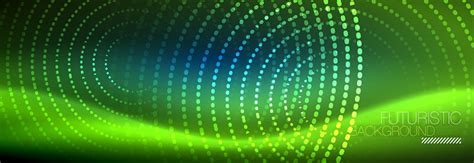 라운드 라인 디자인 빛나는 네온 원형 선 점 검은 배경에 스타일을 추상화합니다 네온 추상 라운드 매직 네온 원과 빛나는 점 0명에 대한 스톡 벡터 아트 및 기타 이미지