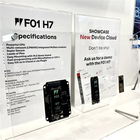 Pycom On Twitter Getting Started Embedded World With MurataEurope