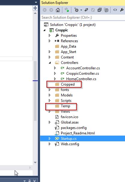 Integrate Croppic To Aspnet Mvc C For Cropping Passport Size