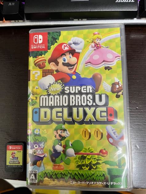 Switch Game Super Mario Brosu Deluxe 電子遊戲 電子遊戲 Nintendo 任天堂 Carousell