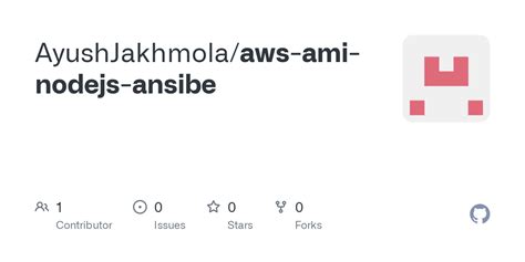 Github Ayushjakhmolaaws Ami Nodejs Ansibe