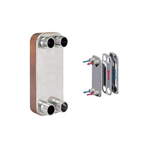 Copper Brazed Plate Type Heat Exchanger R Flat Plate Heat Exchanger Price China Copper