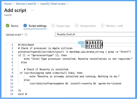 Install Rosetta 2 On Apple Silicon Macbooks Using Intune Htmd Blog