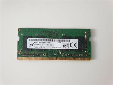 Pamięć RAM DDR4 4GB Micron MTA4ATF51264HZ-2G3B1 | Olsztyn | Kup teraz ...