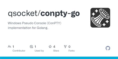 Github Qsocketconpty Go Windows Pseudo Console Conpty