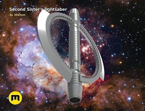 Second Sister Lightsaber From Starwars 3d Model 3d Printable Cgtrader