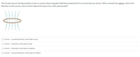 Solved The Circular Loop In The Figure Below Carries A Chegg