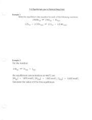 Equilibrium Constant Worksheet Pdf Course Hero