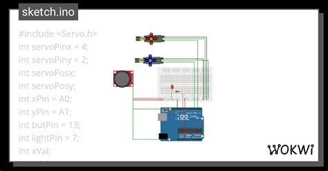 Double Servo Wokwi Esp32 Stm32 Arduino Simulator