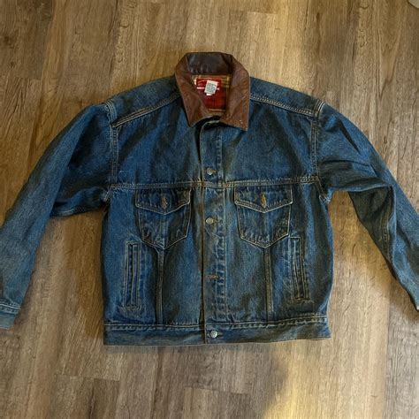 Marlboro Country Store Denim Jacket Sz M 1990s Some Depop