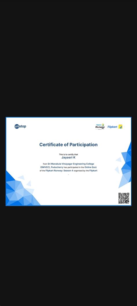 Jayasri Kumaravel On Linkedin Flipkartrunway Learningexperience Growthmindset Engineering