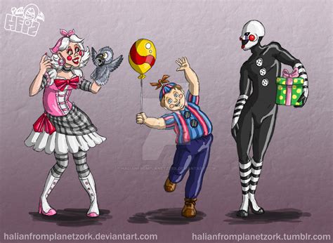 Fnaf Human Toy Team 2 By Halianfromplanetzork On Deviantart